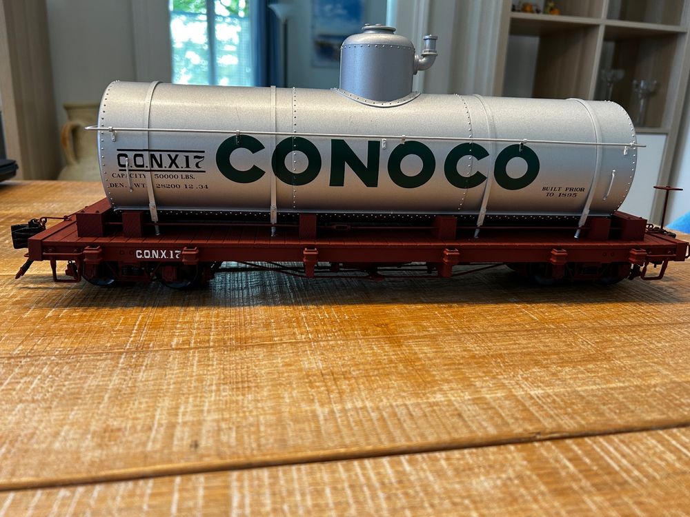 AMS Accucraft Tank Car 1:20.3 CONOCO | Kaufen auf Ricardo