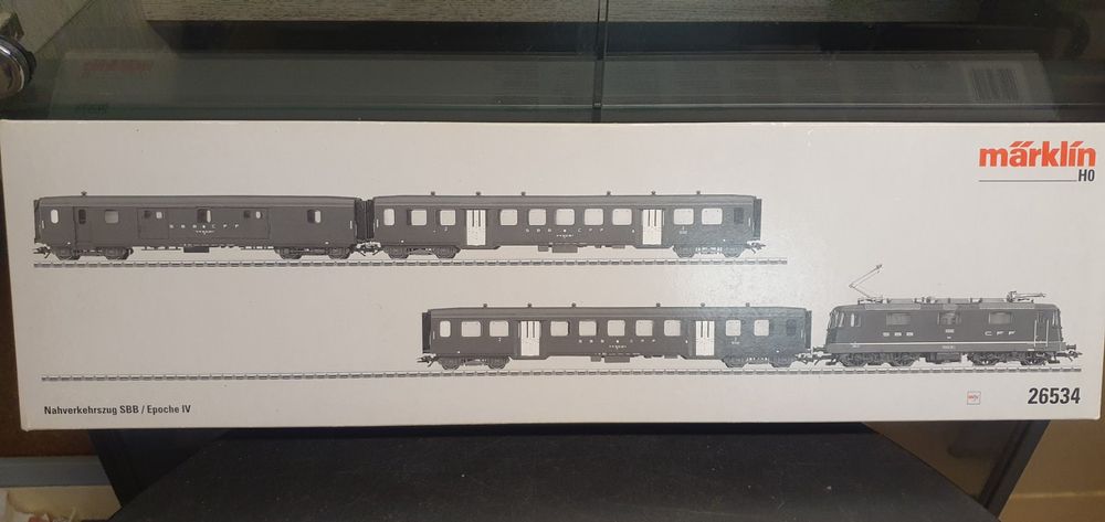 MÄRKLIN: SBB SCHNELLZUG 26534 MIT Re 4/4II DIGITAL TOP/OVP (Gebraucht ...