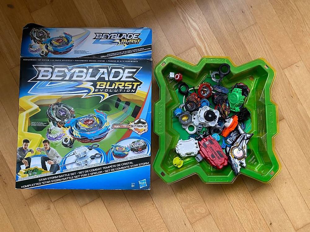 Hasbro Beyblade Burst Evolution Star Storm Battle Set (Gebraucht) in ...