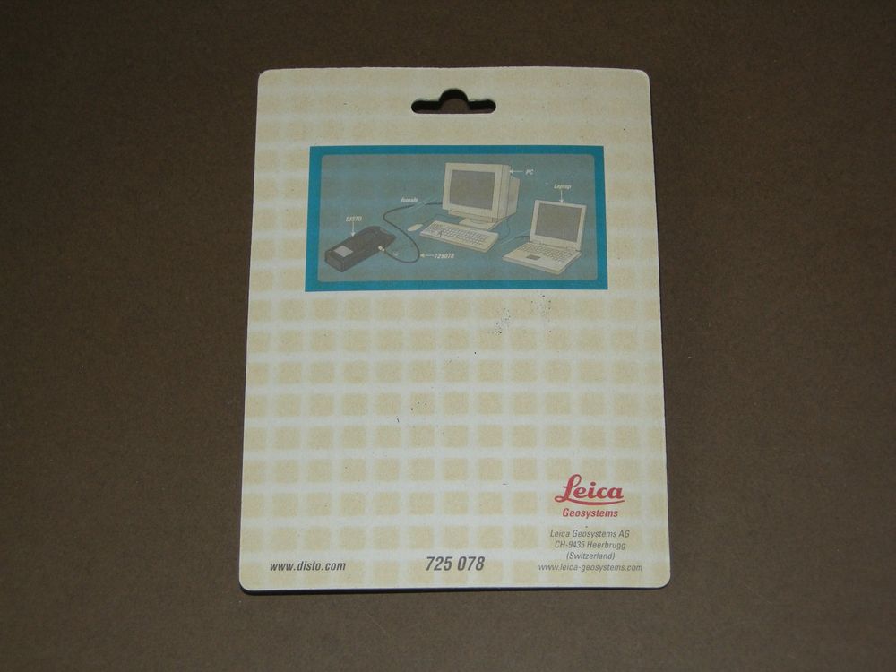 Leica Disto Data Transfer Cable Lemo 0/RS232 9pin female (Neu und ...