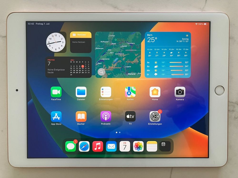 iPad 6.Generation WiFi / 32GB / Model A1893 / Gold | Kaufen auf Ricardo