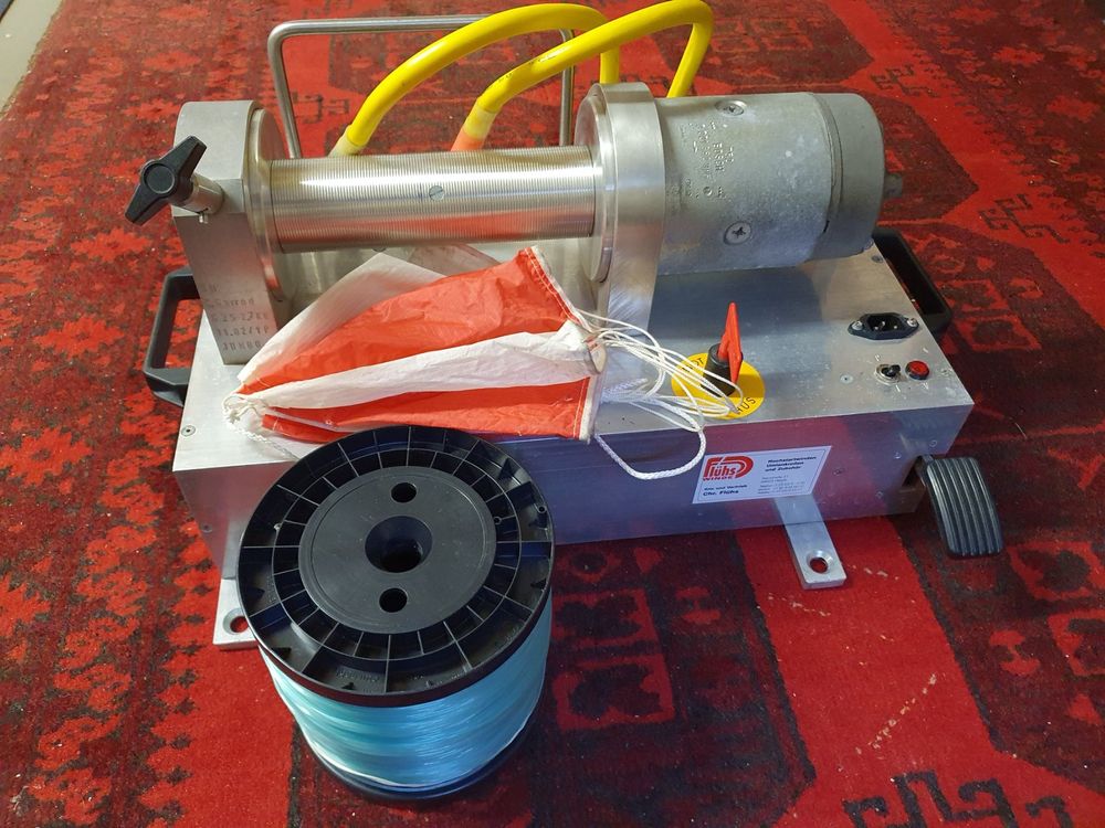 FLÜHS Elektro Hochstart Winde für Modellsegler | Kaufen auf Ricardo