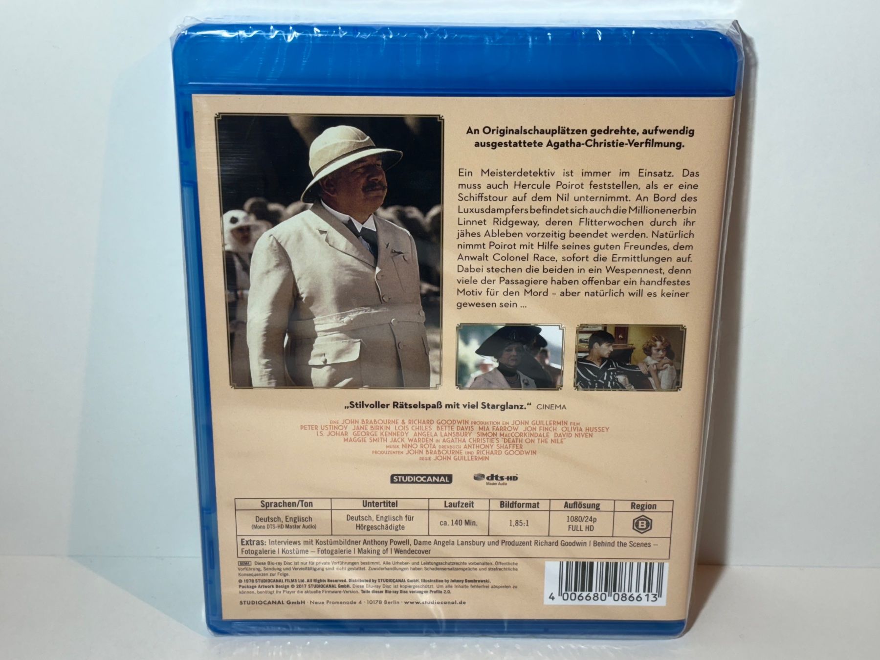 Agatha Christie - Tod auf dem Nil Blu Ray OVP (Neu und originalverpackt) in Wilderswil für CHF 7 ...