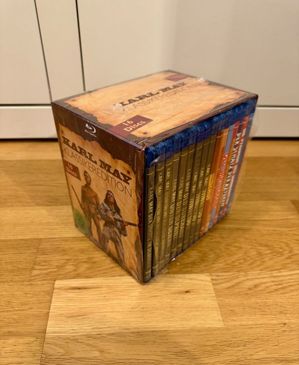 Blu-Ray Karl May Box 16 Filme Winnetou - NEUWERTIG (Gebraucht) in ...