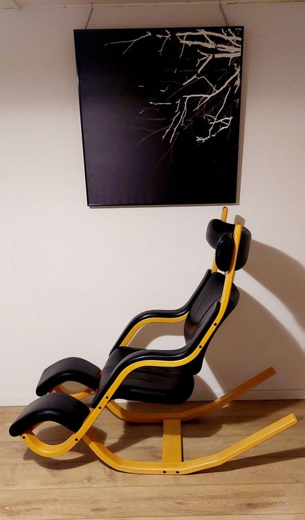 Stokke Varier Gravity Balans Leder Schwarz (Gebraucht) in Steffisburg für CHF 899 – nur Abholung ...