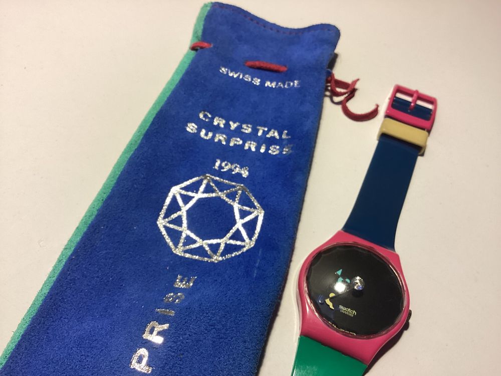 Vintage Swatch Special "CRYSTAL SURPRISE“ 1994 mit Bag (Gebraucht) in ...