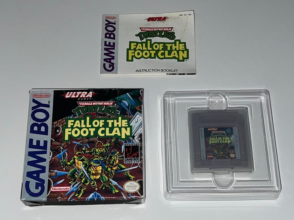 Game Boy (GB) Spiel - Turtles: Fall of the Foot Clan (OVP) (Gebraucht ...