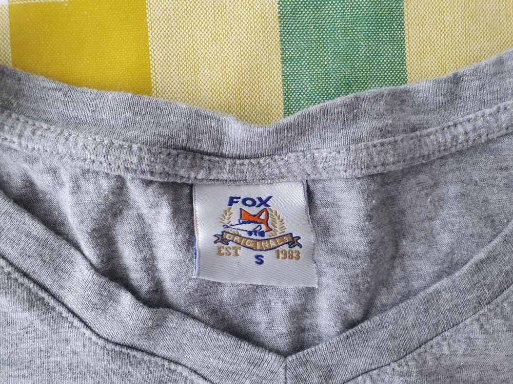 Fox Originals T-Shirt - Grau mit Rosa Schrift Hamburg - kurz (Gebraucht ...