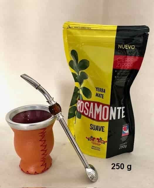Yerba Mate Rosamonte suave, Becher & Bombilla (Neu (gemäss Beschreibung ...