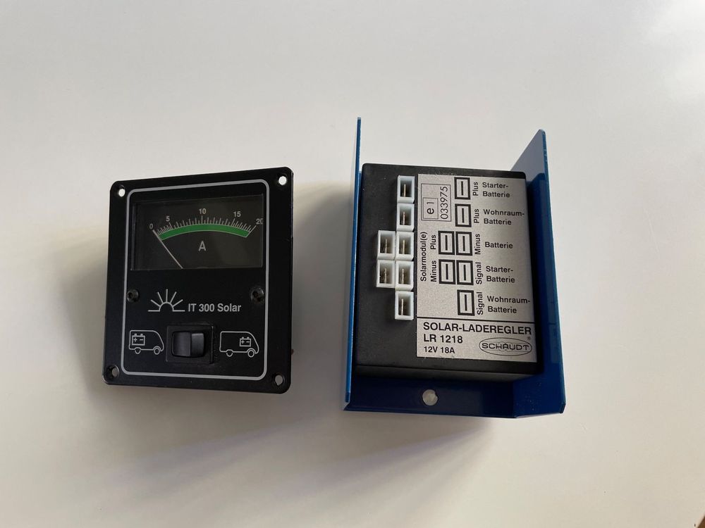 Camping Schaudt Solarregler LR 1218 und Solaranzeige IT 300 | Kaufen ...