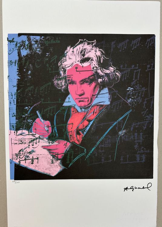 Warhol: Beethoven, POP Art 44/100 (Neu (gemäss Beschreibung)) in Meilen für CHF 55 – mit ...