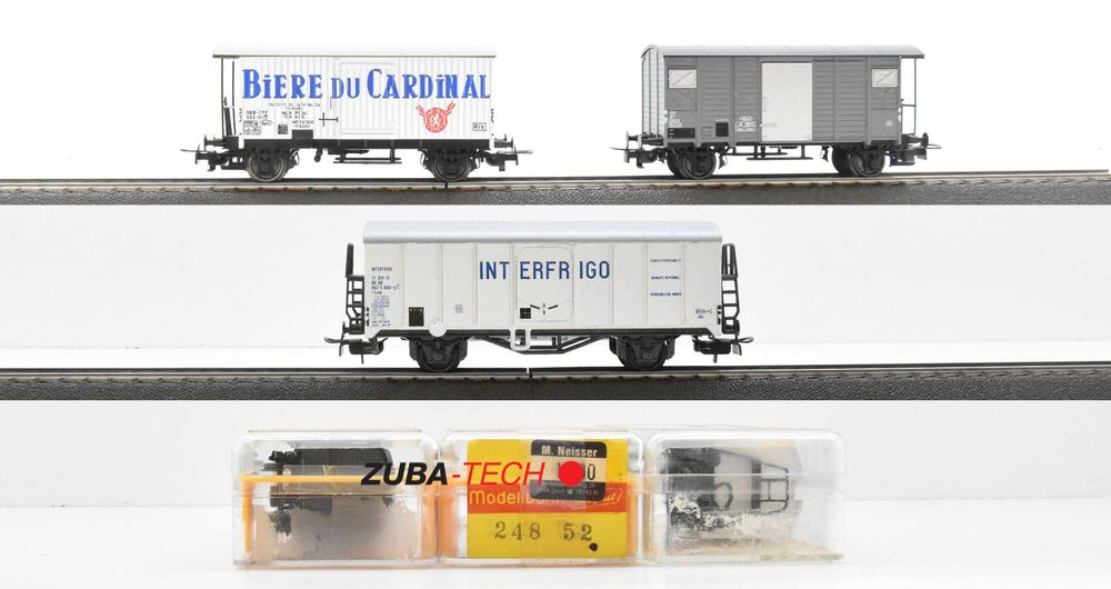 3x Liliput Güterwagen der SBB H0 GS mit OVP | Kaufen auf Ricardo