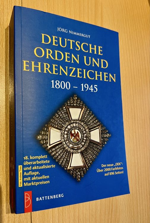 Deutsche Orden und Ehrenzeichen Buch 1800-1945 (Neu (gemäss Beschreibung)) in Windisch für CHF ...