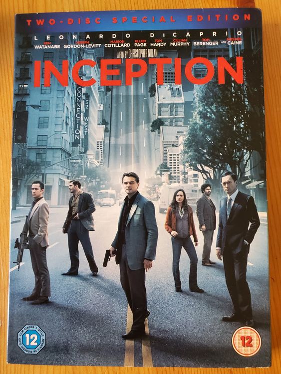 Inception 2 DVD Special Edition - Leonardo Dicaprio - Sci-Fi (Gebraucht ...