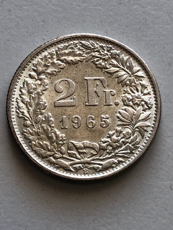 2 Fr. 1965 (Gebraucht) in Schötz für CHF 6 – mit Lieferung auf Ricardo kaufen