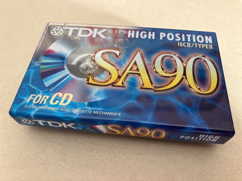 10 Kassetten TDK SA90 Original verpackt | Kaufen auf Ricardo