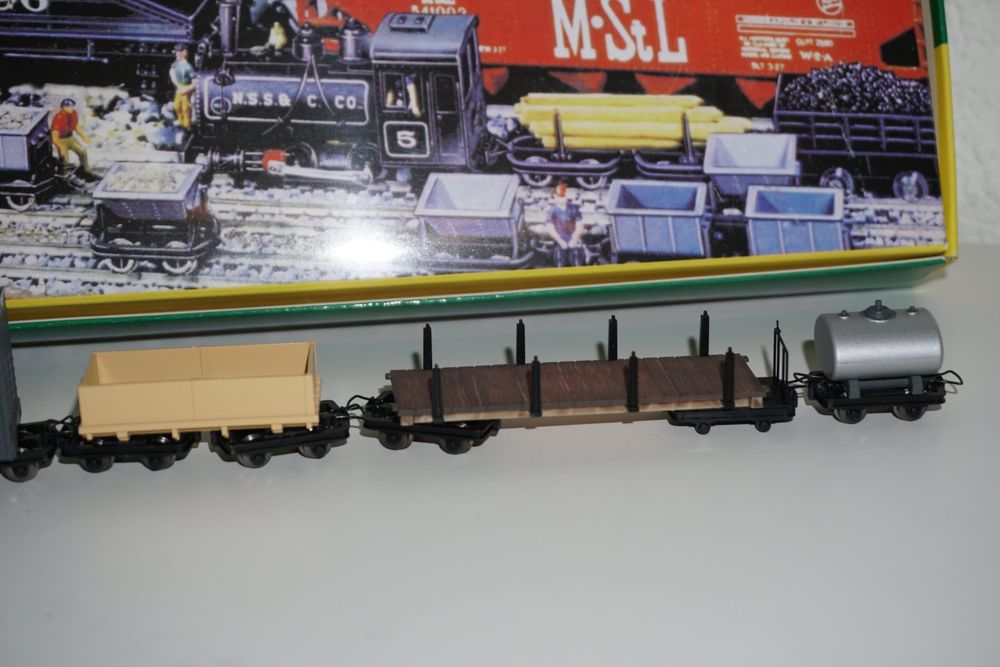 Minitrains 5081 - Feldbahn Zugset Dampflok Krauss 5 H0e (Gebraucht) in ...