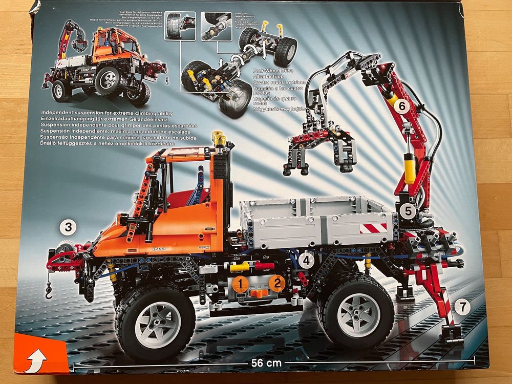 Lego Technic 8110 Unimog U400 inkl. 5-teiliger Bauanleitung | Kaufen ...