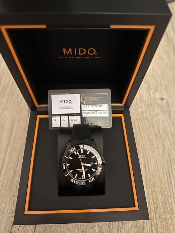 MIDO OCEAN STAR 600 CHRONOMETER (D'occasion) à Penthereaz pour CHF 500 ...