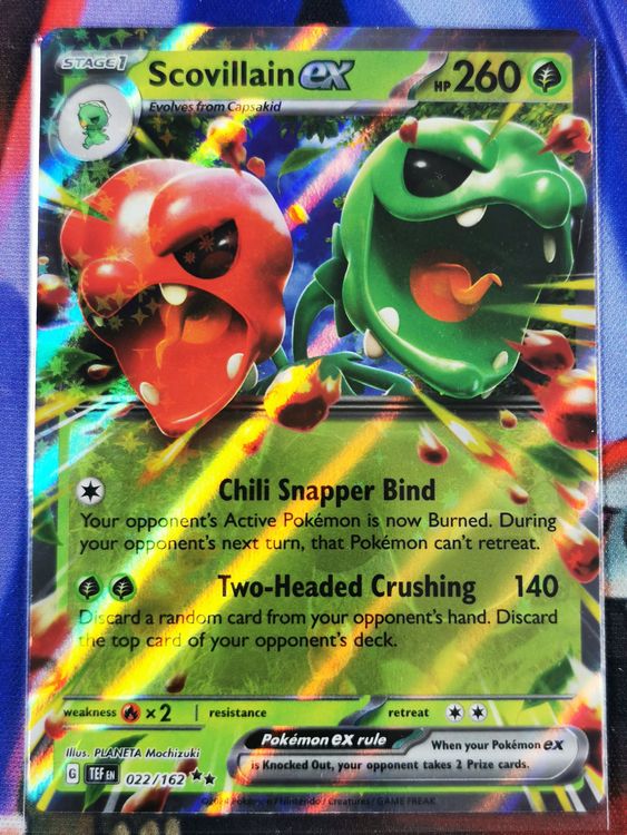 Pokemon Scovillain ex 022/162 Temporal Forces FR | Kaufen auf Ricardo