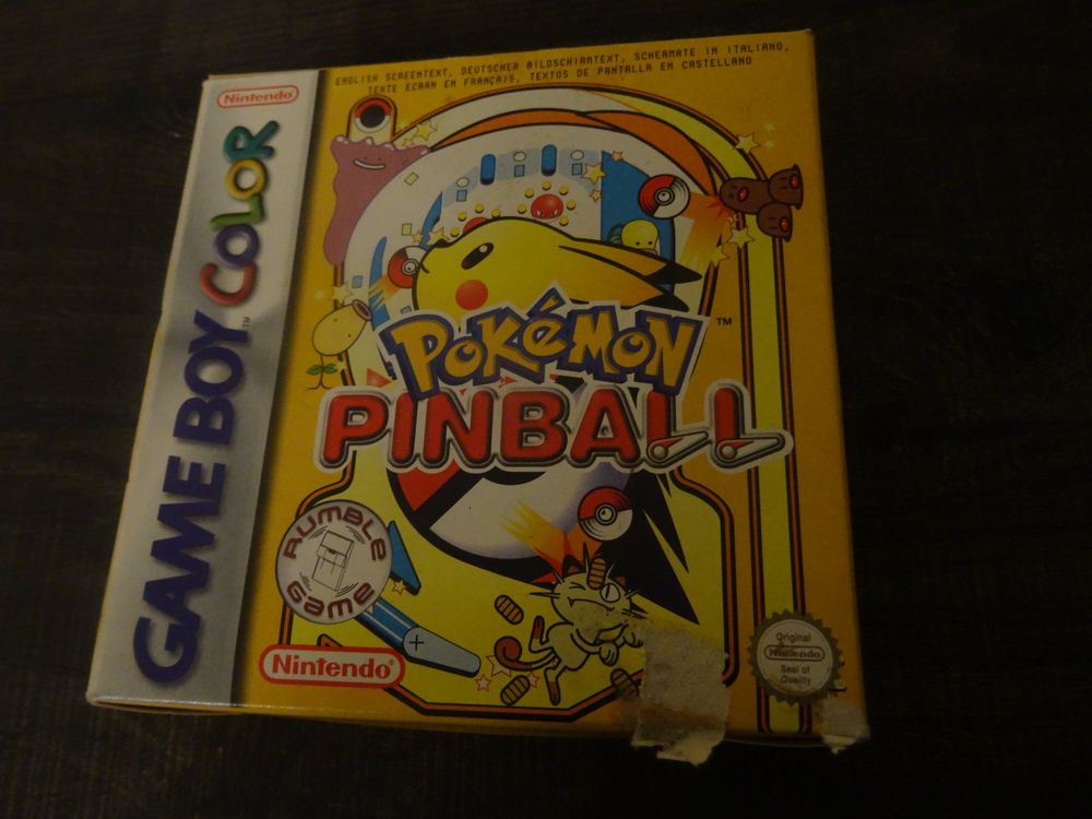 Pokemon PInball GAMEBOY COLOR MIT OVP | Kaufen auf Ricardo