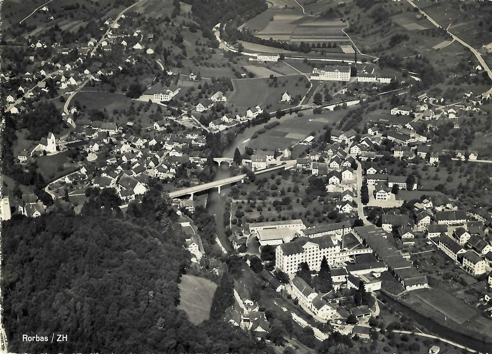 Rorbas ZH Flugaufnahme Nr.45462 , 1962 (Gebraucht) in Solothurn für CHF 14 – mit Lieferung auf ...
