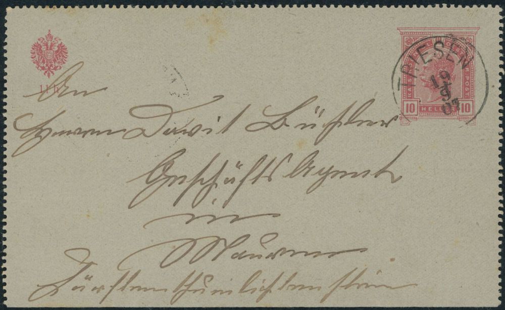 FL - 1907 - Vorläufer - Ganzsachen - Kartenbrief - Nendeln (Gebraucht) in Schindellegi für CHF ...