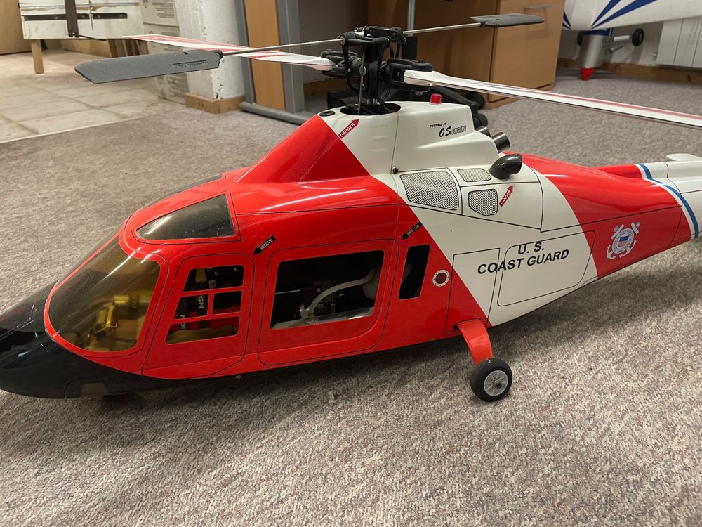 Raptor 50, fuselage Agusta 109 Coast Guard | Kaufen auf Ricardo