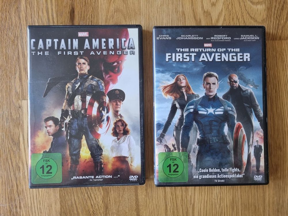Captain America & The return of the first Avenger (2 DVDs) | Kaufen auf ...