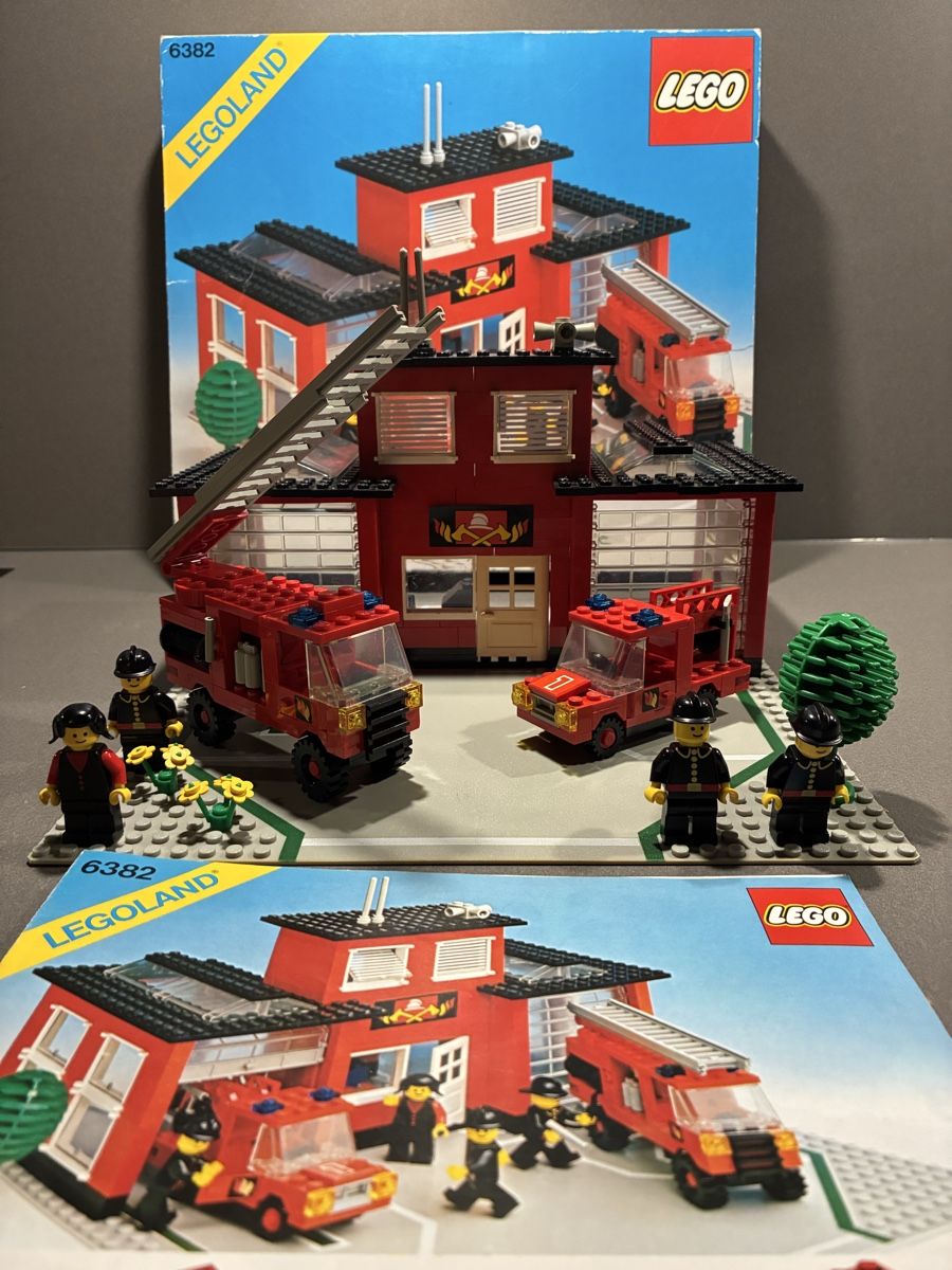 LEGO LEGOLAND 6382 Fire Station, 1981 (D'occasion) à Arconciel pour CHF ...