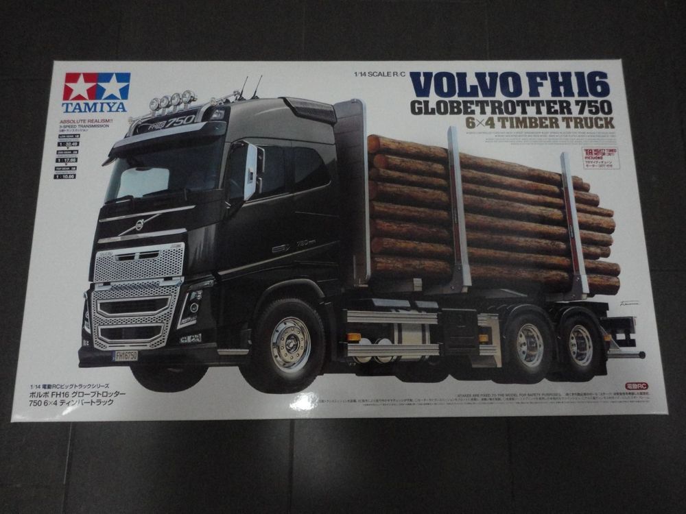 Tamiya Volvo FH16 Globetrotter 750 6x4 (Neu und originalverpackt) in Horgen für CHF 599 – mit ...