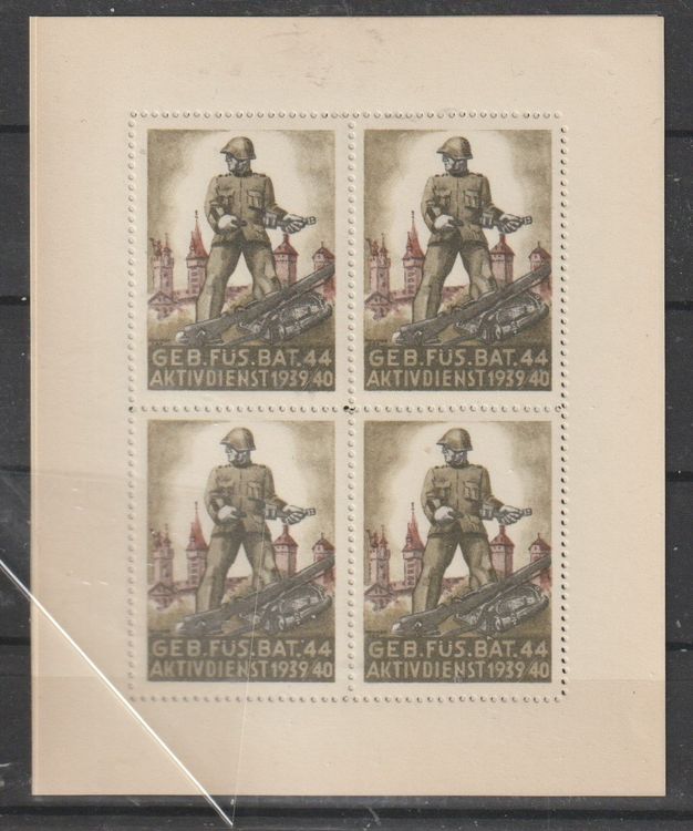 INF GEB FUS BAT 44, Wit 332/3, Fr 10.-- (Neu (gemäss Beschreibung)) in ...