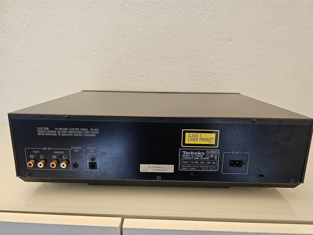TECHNICS SL-PS900 | CD-PLAYER (Gebraucht) in Hirzel für CHF 159 – nur ...