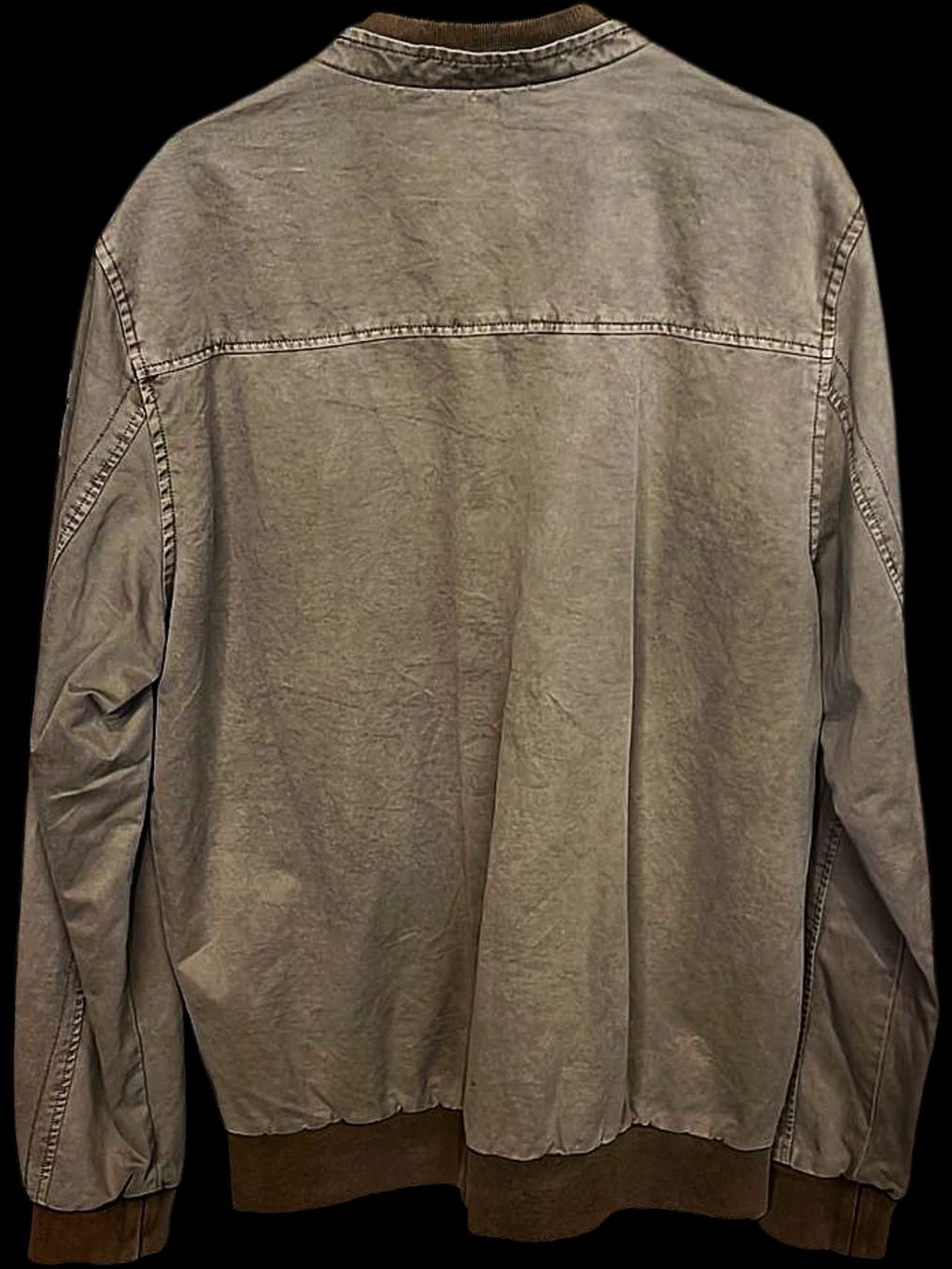 PME Legend Beige Bomber Jacket - Men's XL - American Classic (Neu ...