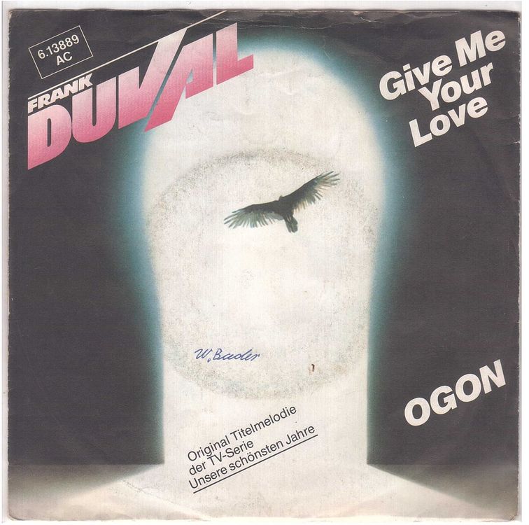 Frank Duval - gif me your love | Kaufen auf Ricardo