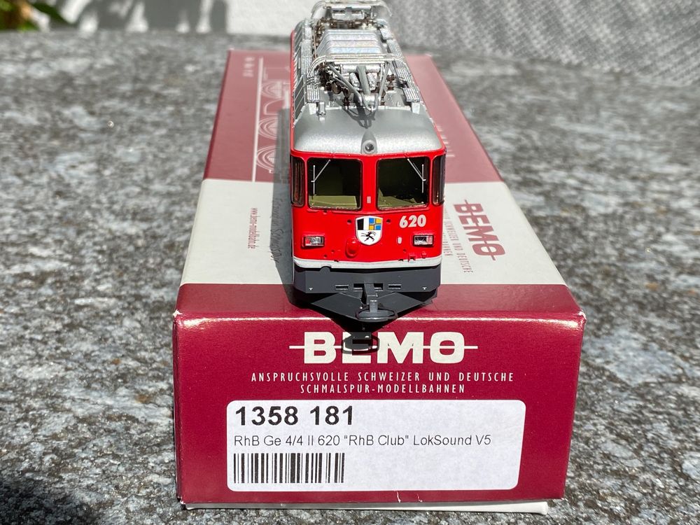 Bemo RhB H0m 1358 181 Ge 4/4 II 620 RhB Club ESU LoksoundV5 | Kaufen ...