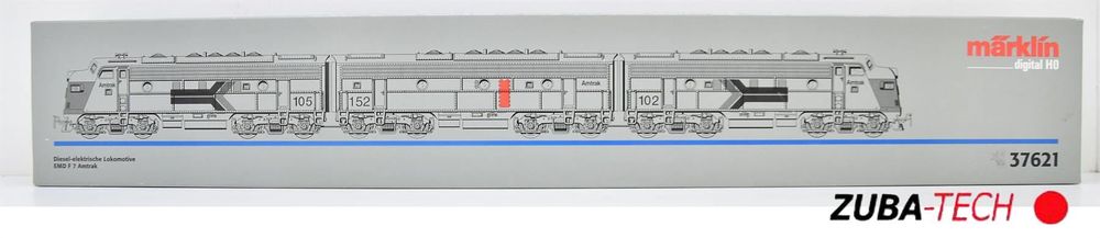 Märklin 37621 Diesellok EMDF7 Amtrak H0 | Acheter sur Ricardo