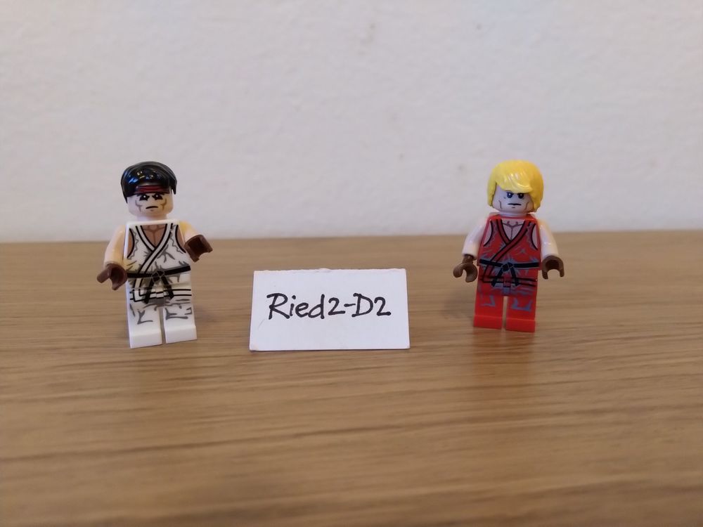 No Original LEGO Street Fighter Ryu + Ken Minifigures (Gebraucht) in La ...