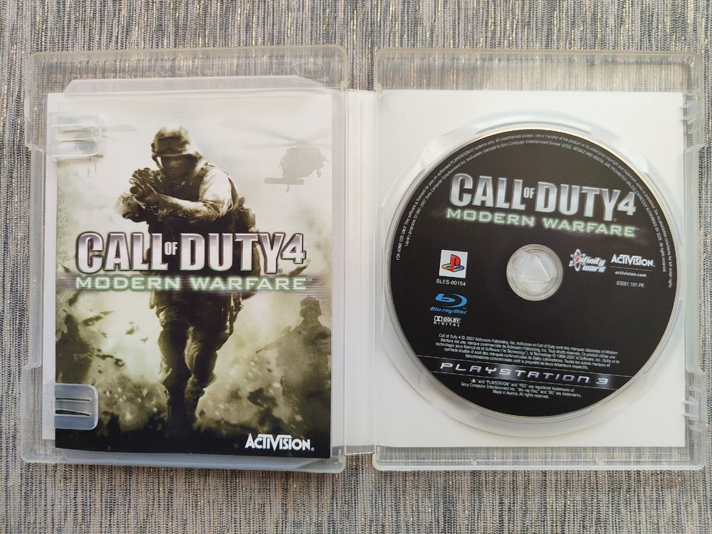 Call of Duty 4: Modern Warfare PS3 (FR) 🎮 🔥 (D'occasion) à Châtelaine ...