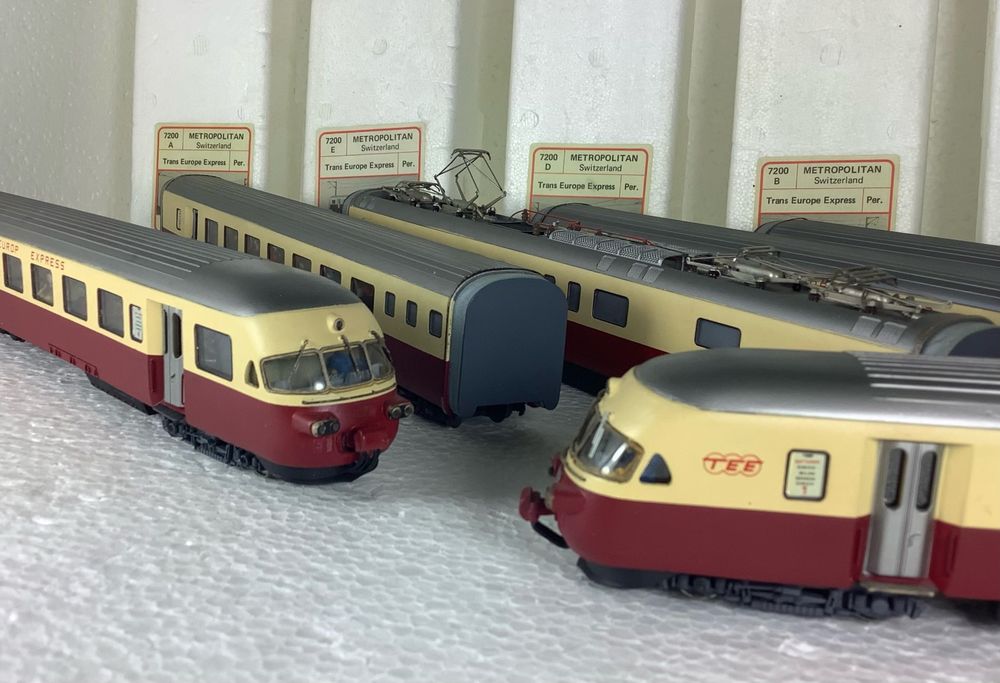 Metropolitan SBB RAe TEE, 6- teilig, H0, DC, Analog, OVP. (Gebraucht ...