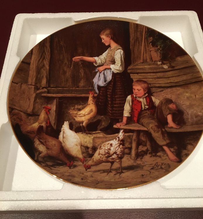 8-tlg. Albert Anker Sammelteller-Serie «Ankers Erbe» (Neu und ...