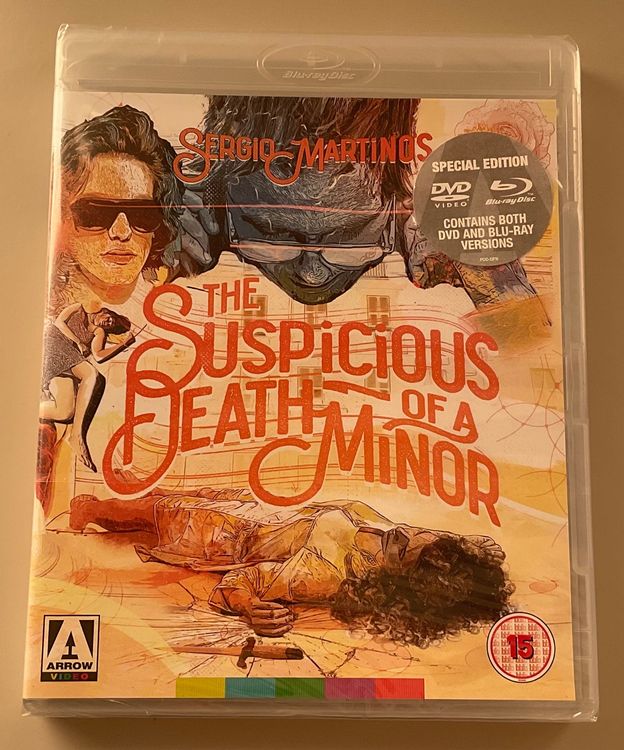 The Suspicious Death Of A Minor - Arrow Video - Blu-Ray OOP (Neu und ...