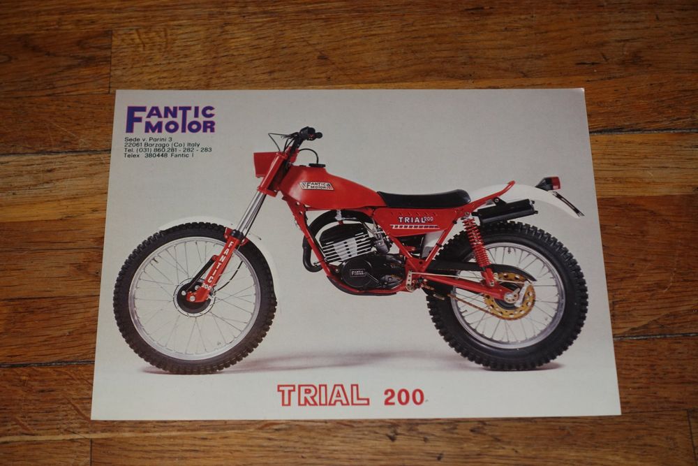 FANTIC M,OTOR PROSPECTUS OLDTIMER VINTAGE | Kaufen auf Ricardo