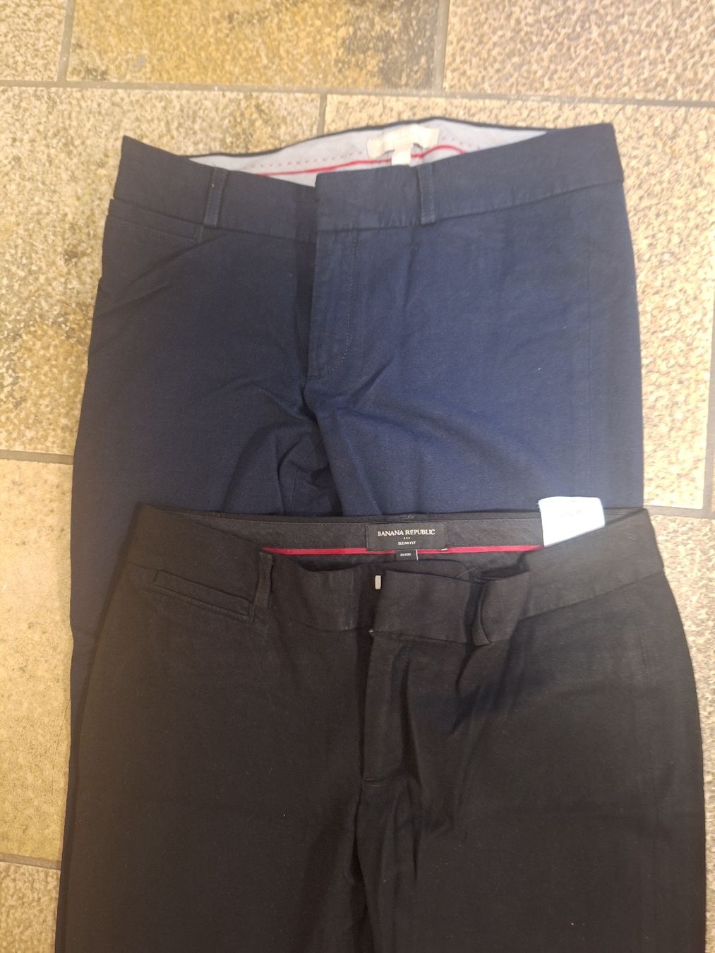 4 pantalons 7/8 parfait état, banana republic, gap T.38 (Neuf (Voir ...
