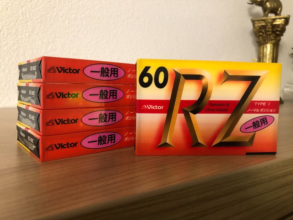 5 x VICTOR RZ-60C Type I Kompakt Kassetten Neu und original! | Kaufen auf Ricardo