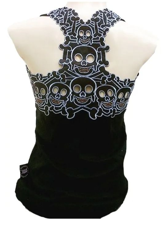 Neu: TANK TOP d'Rockabilly Punk Rock Designer Tattoo XL (Neu (gemäss ...