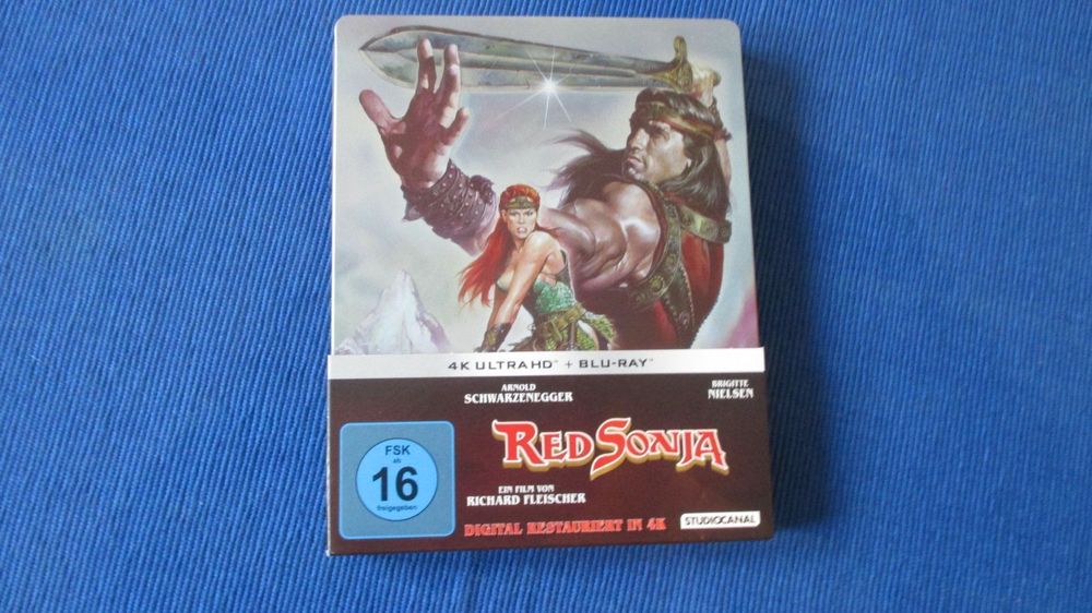 Steelbox mit 4 K /RED SONJA mit Poster ectr / FOTOS | Kaufen auf Ricardo