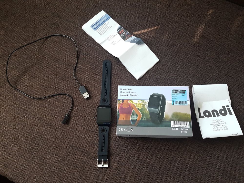 2x Fitness Uhr, Touchscreen - Landi Art. Nr. 84735.01.64195 (Gebraucht ...