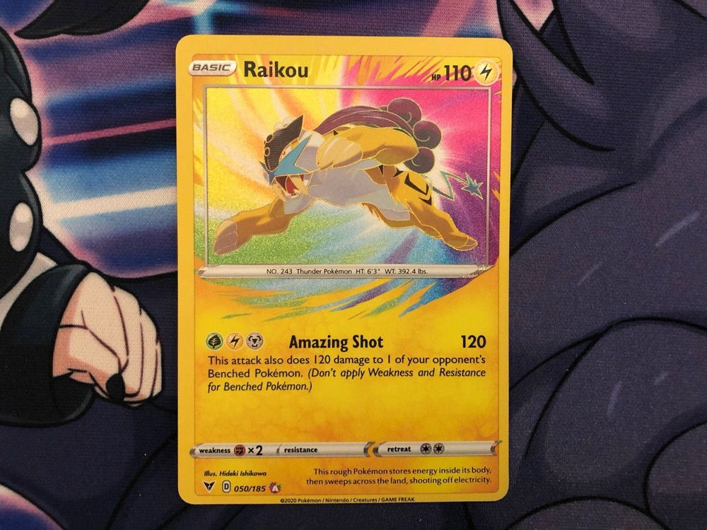 Pokemon Raikou Amazing Rare Eng. | Kaufen auf Ricardo