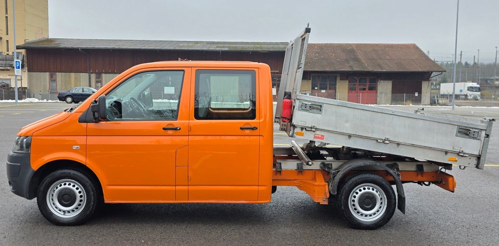 VW Transporter T5 Doppelkabine Kipper, frisch ab MFK! (Gebraucht) in ...